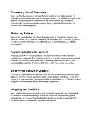 The Future is Green: Must-Have Eco-Friendly Products for a Sustainable ...