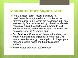 Eco friendly resorts | PPTX