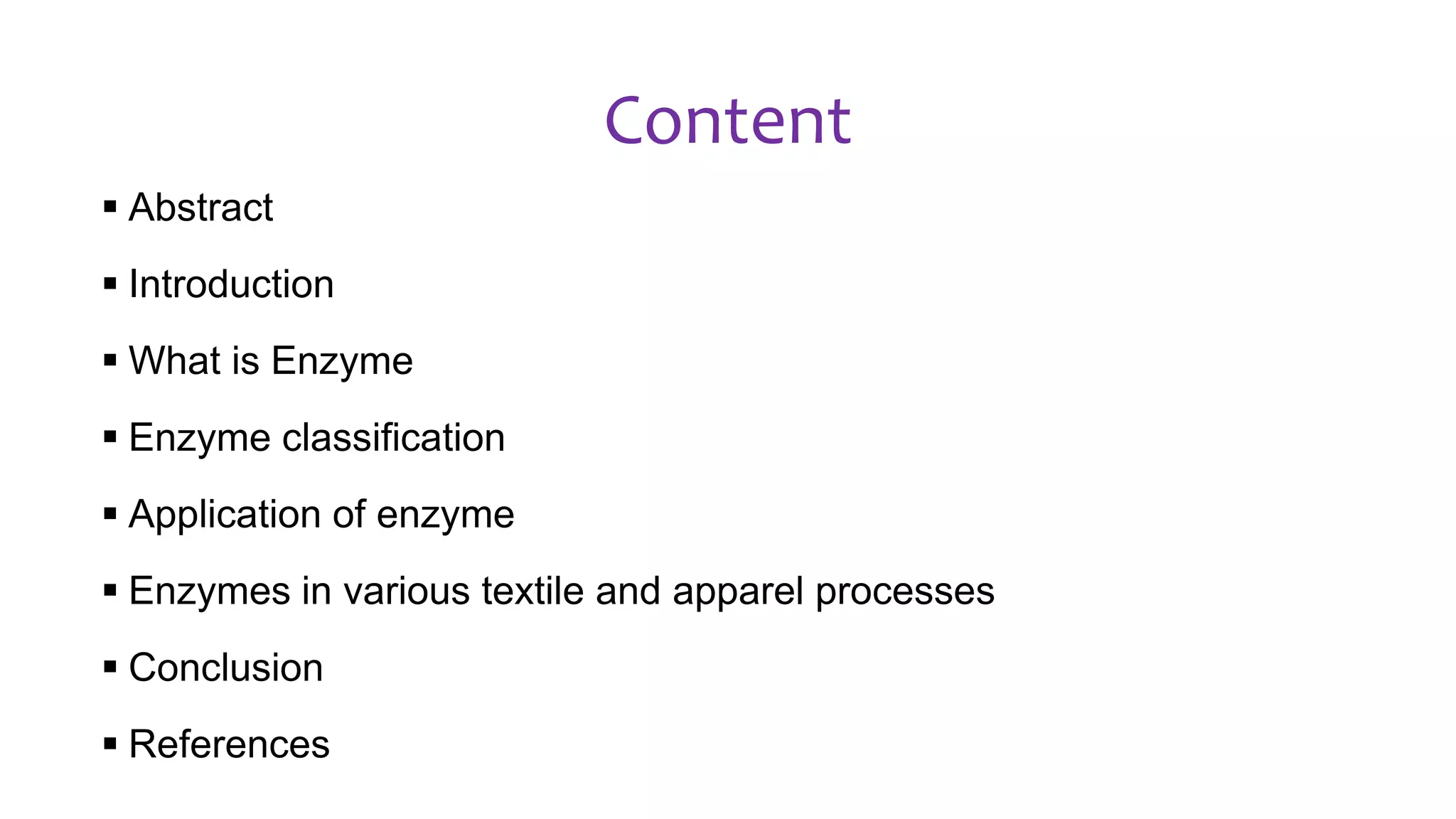 Enzyme Technology | PPT