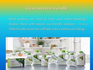 Eco friendly school by Group6 | PPTX