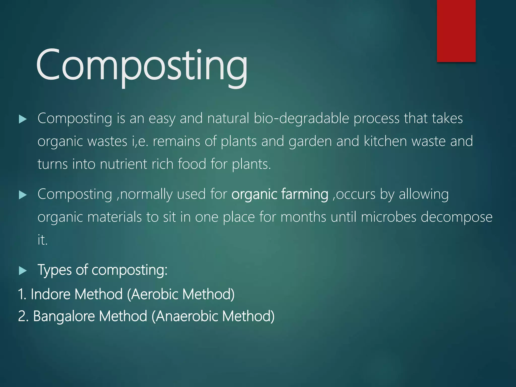 Eco-friendly Techniques of Solid Waste Management | PPTX