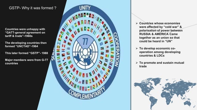 Global system of Trade preference (GSTP) benefits for India | PPT