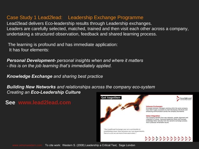 Eco-Leadership: Towards a new paradigm | PPT