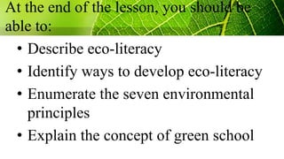 ECO-LITERACY EDUCATION 9 REPORTINGS.pptx