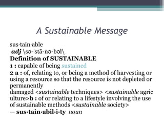 Eco poetry & ecological awareness | PPT