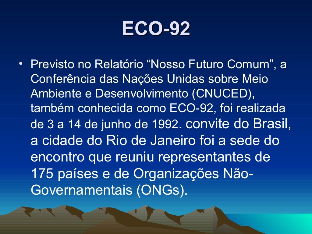 Eco Rio 92