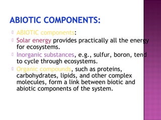 Eco system | PPT