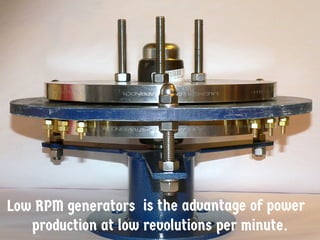 Eco-Tech low RPM generators | PPT