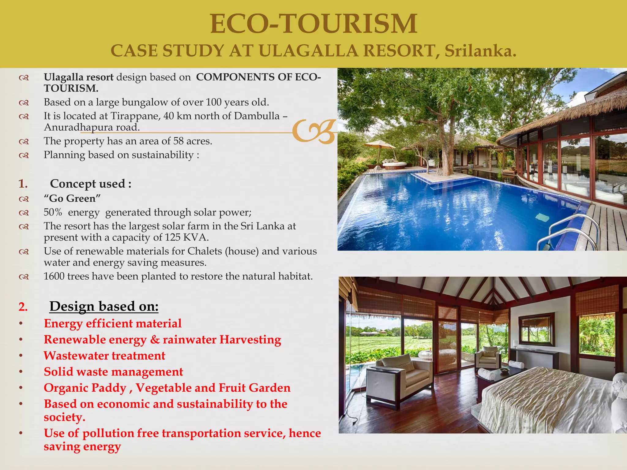 Eco tourism Case Study | PDF