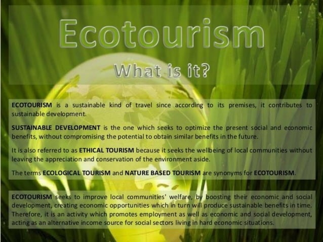 Eco tourism Case Study | PDF
