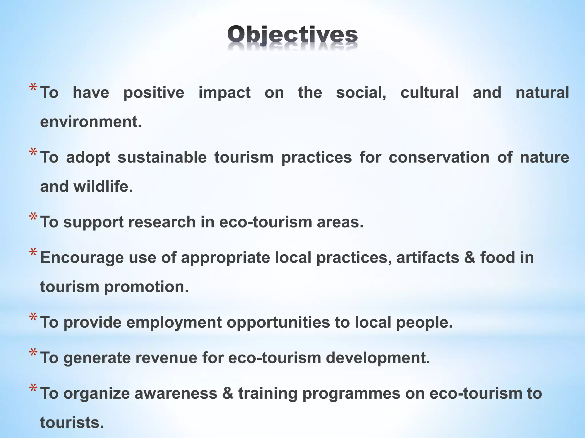 Eco-tourism management in Rajaji National Park, Uttarakhand (India) | PPTX
