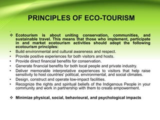 Ecotourism: A brief study of Tripura state | PPTX