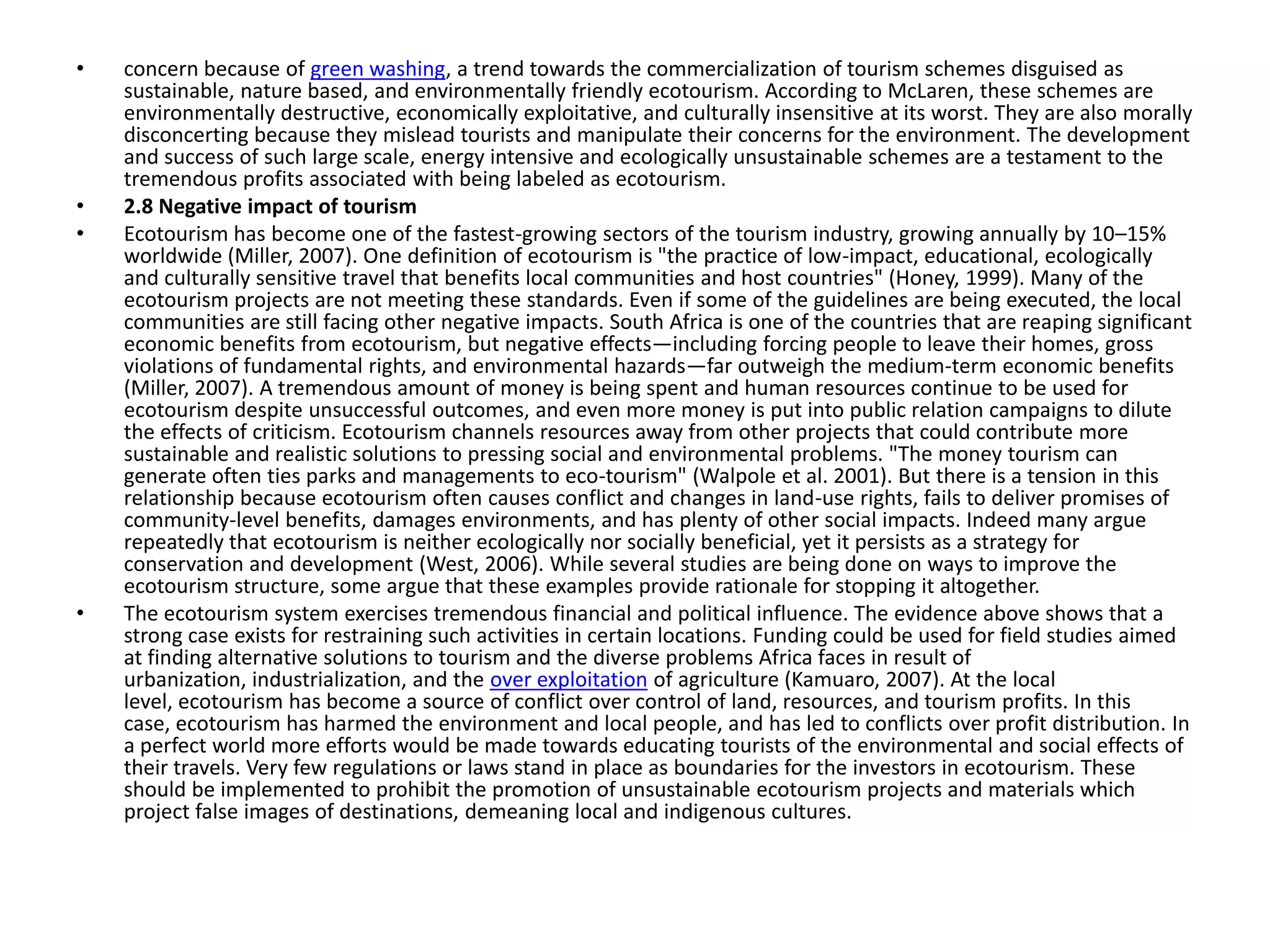 Eco tourism project paper | PPTX