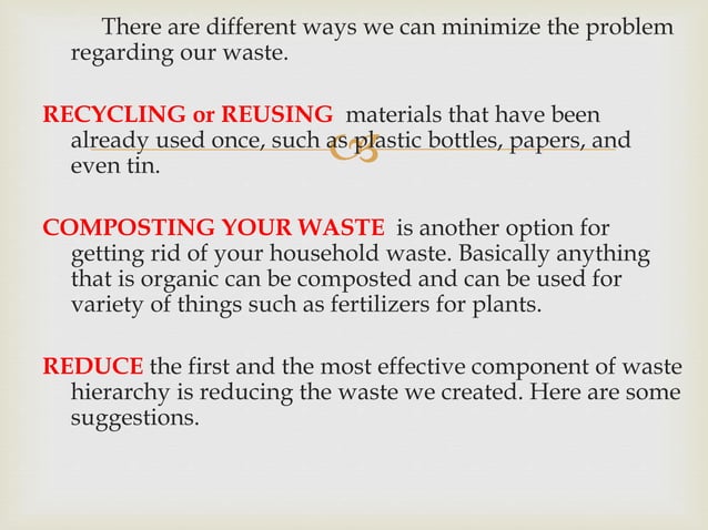 Eco Waste Management | PPTX