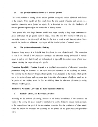 Economics problems and the PPC | DOCX