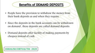 Economics Class 10 chapter 3 - Demand Deposits | PPTX