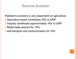 WTO and its ecnomic impact on pakistan | PPTX