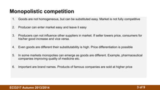 Monopolistic Competition, Microeconomics | PDF | Advertising Industry ...