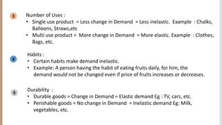 Elasticity of Demand | PPTX