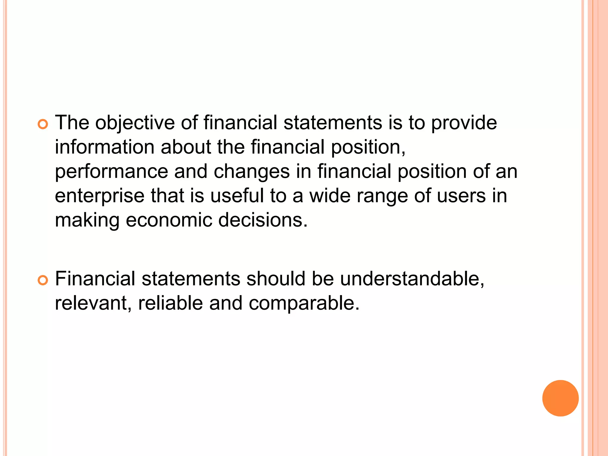 preparation of financial statements | PPTX