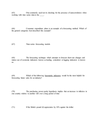 Eco 550 final exam 116 questions with answers 100% correct | DOCX