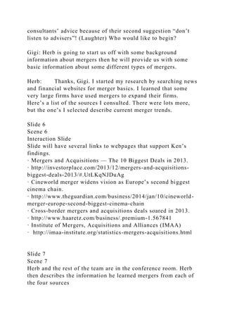 ECO550 Week 8 Scenario Script Contracting, Governance, and Organi.docx