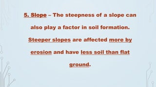 Eco 6 soil formation | PPTX