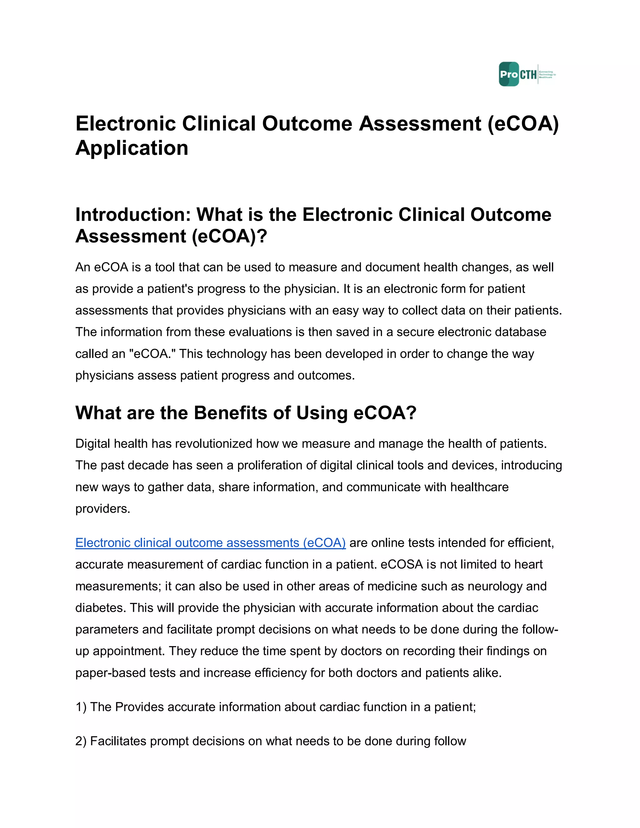 ecoa Application | PDF