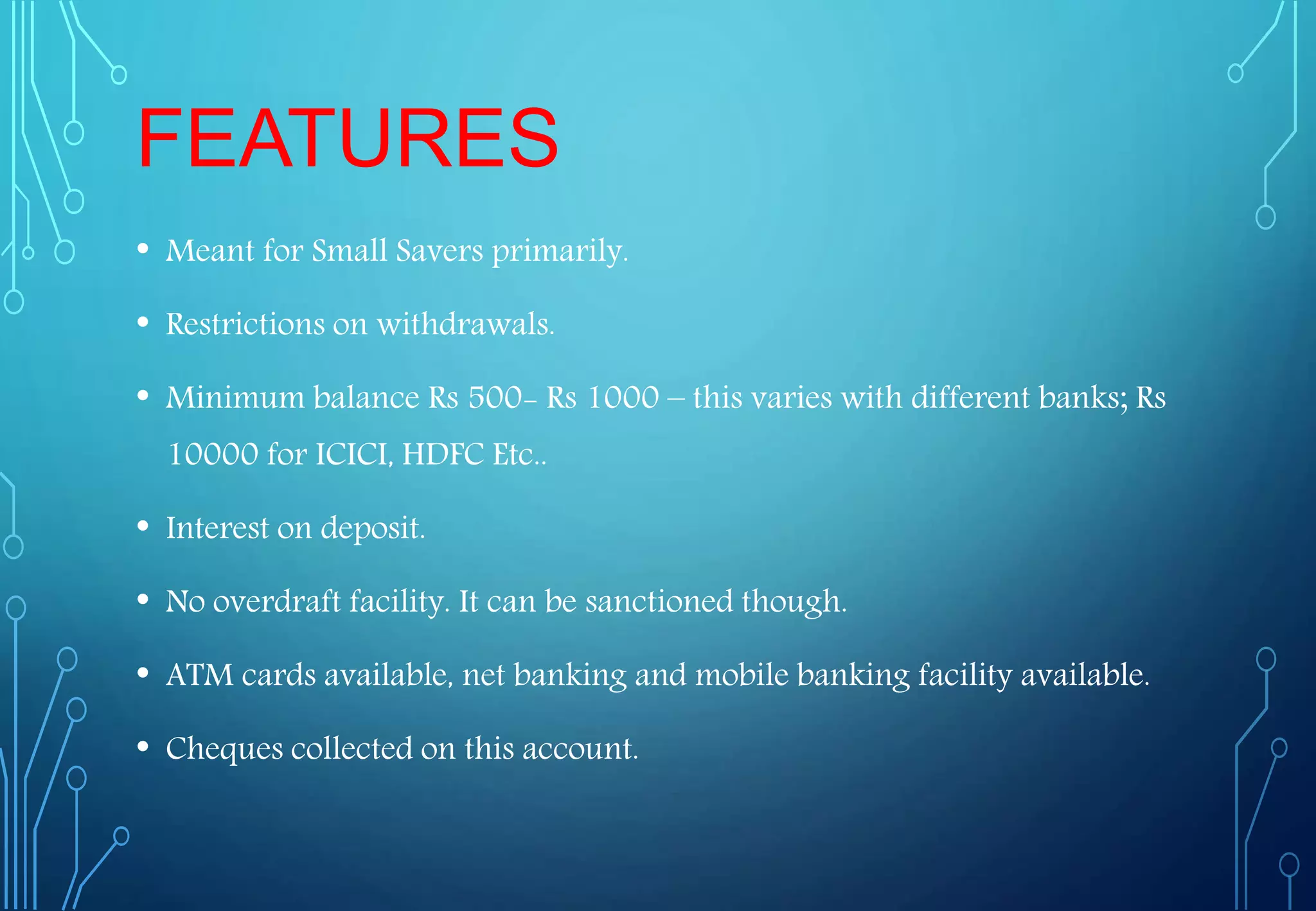 types of accounts in a bank | PPTX