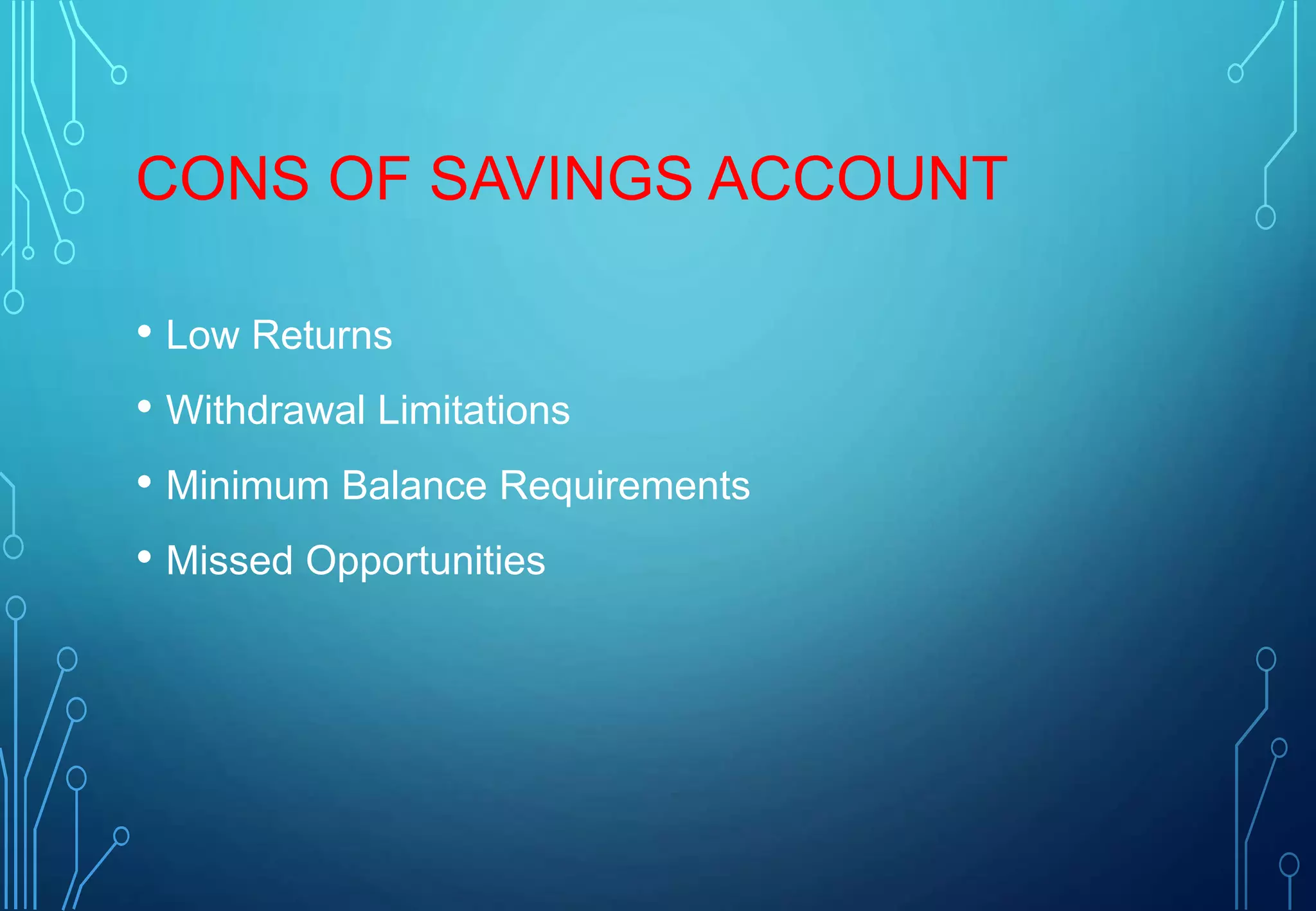 types of accounts in a bank | PPTX