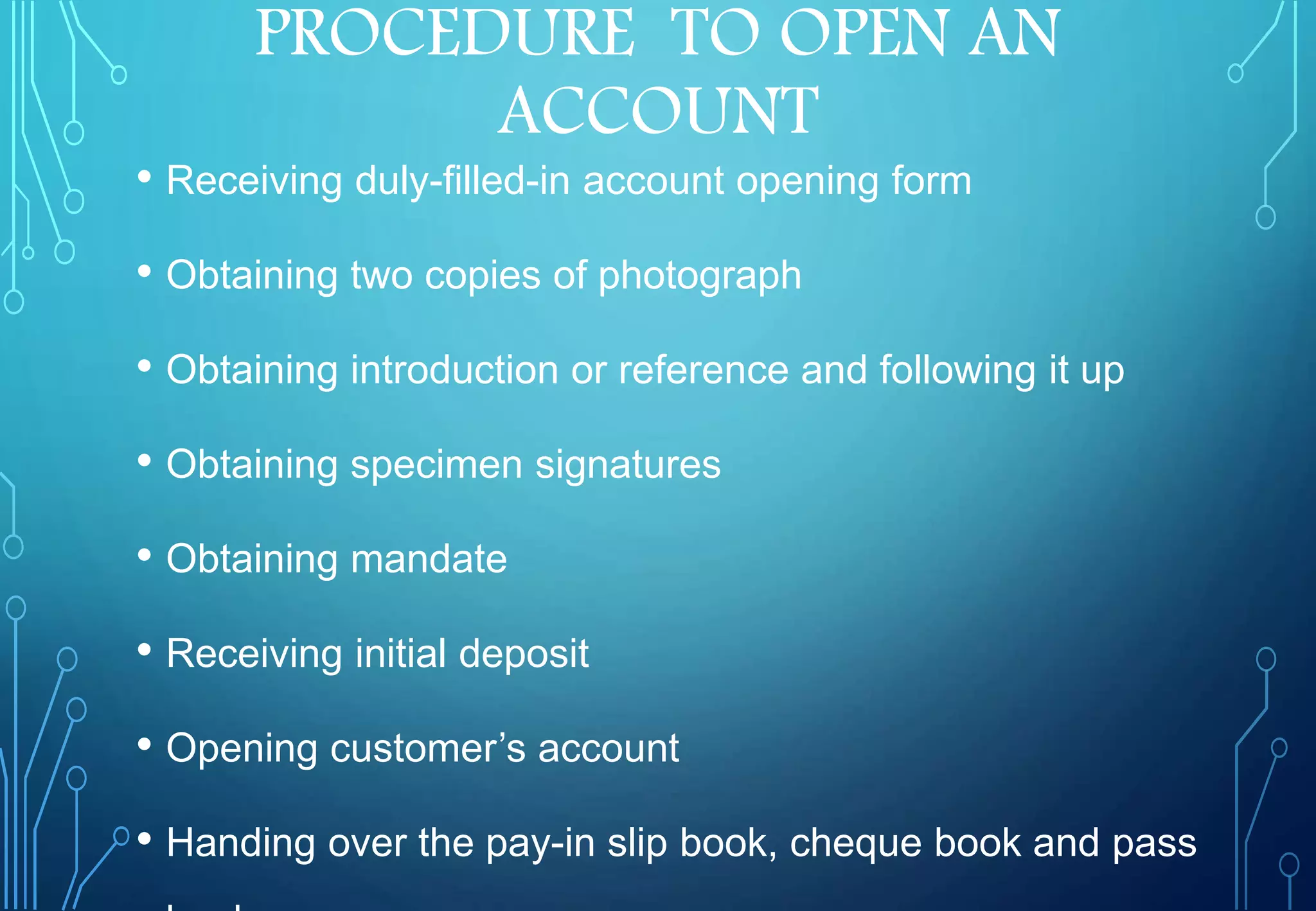 types of accounts in a bank | PPTX