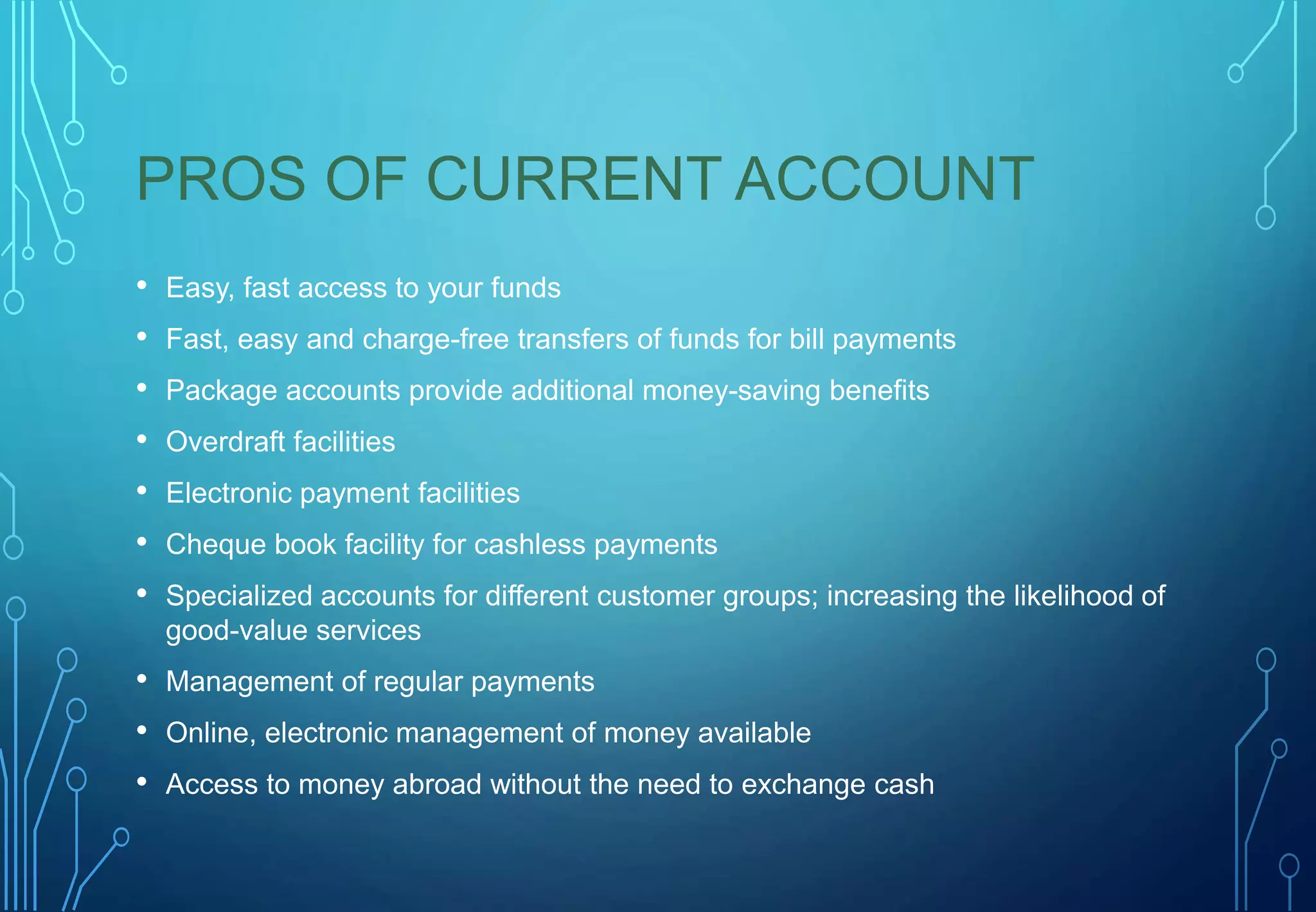 types of accounts in a bank | PPTX