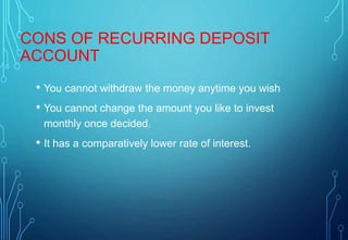 types of accounts in a bank | PPTX