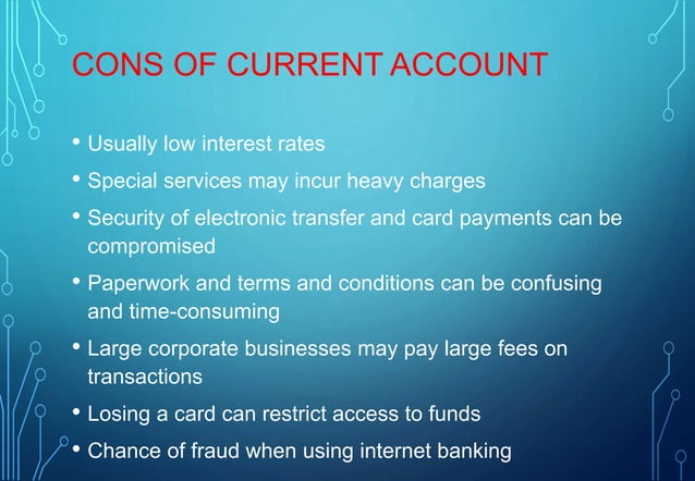 types of accounts in a bank | PPTX