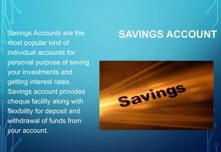 types of accounts in a bank | PPTX