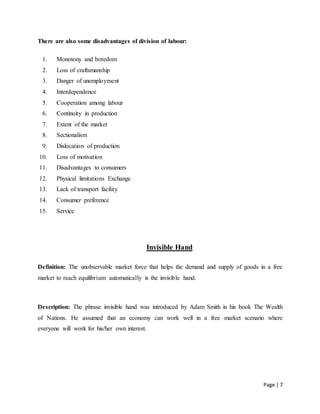 Microeconomics assignment Report | DOCX