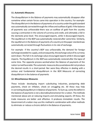 ECONOMICS {WTO, BOP, WB..ETC.}most common assignment topics in economics. | PDF