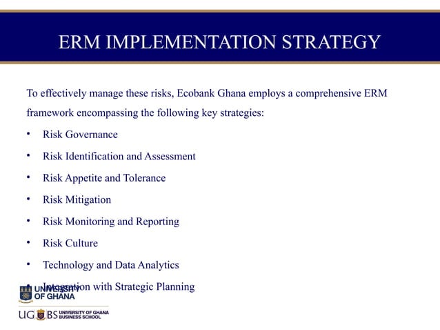 Ecobank- Enterprise resource management.pptx | Business Banking & Finance | Business