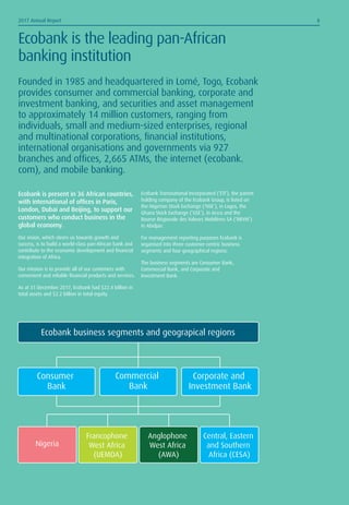 Ecobank annual report 2017 | PDF