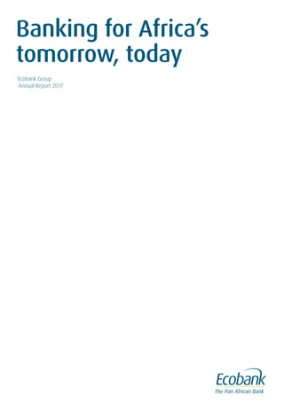 Ecobank annual report 2017 | PDF