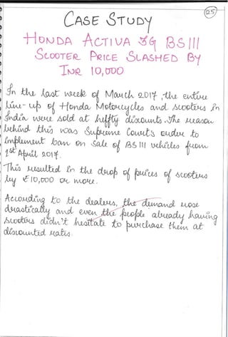 Class 12 Economics Board Project | Elasticity of Demand | | PDF