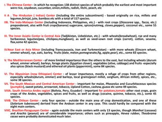 Economic Botany:Centers of Origin | PPTX