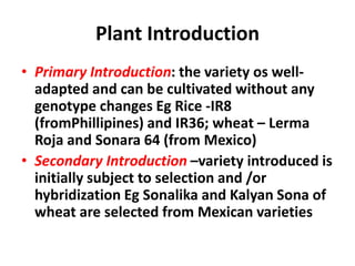 Economic Botany: Origin of cultivated plants | PPTX