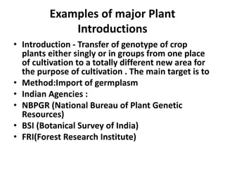 Economic Botany: Origin of cultivated plants | PPTX