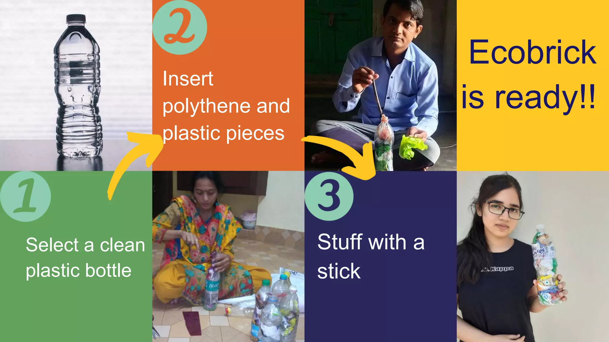 Eco Bricks: Ultimate way to make Plastic and Polythene free Environment ...