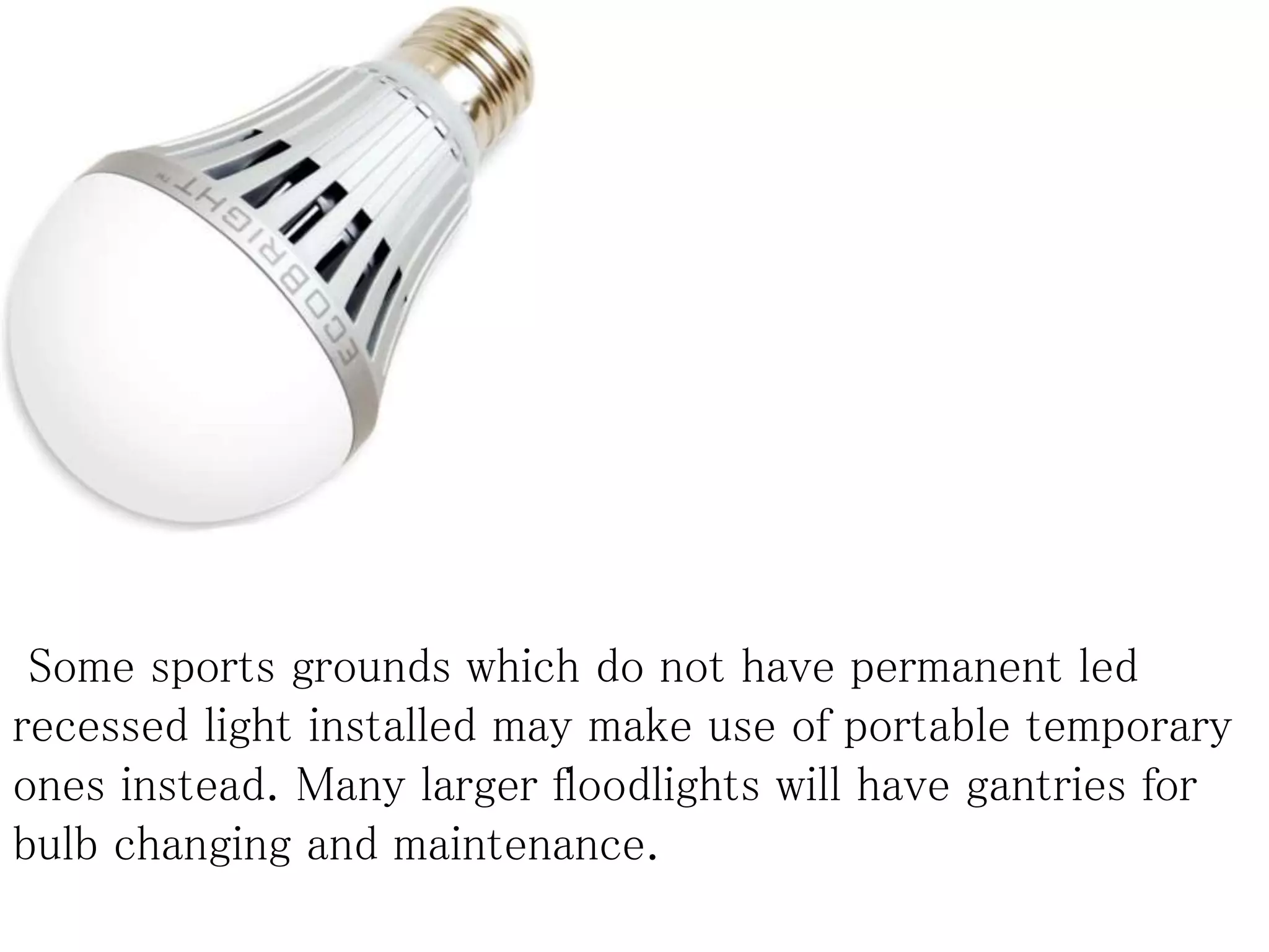 Eco bright led recessed lighting | PPTX
