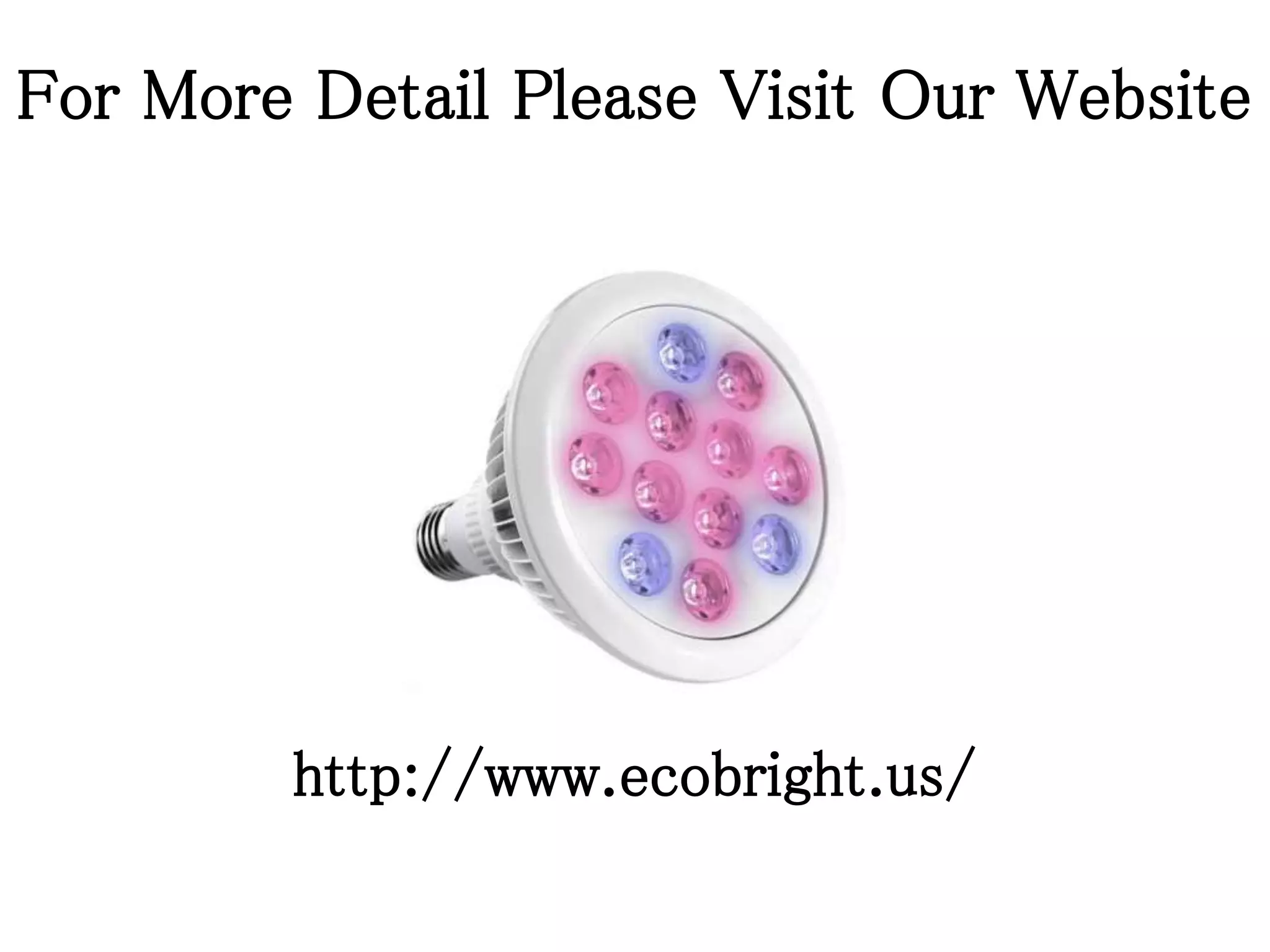 Eco bright led recessed lighting | PPTX