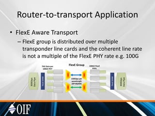ECOC 2018 - FlexE Delivers | PPT