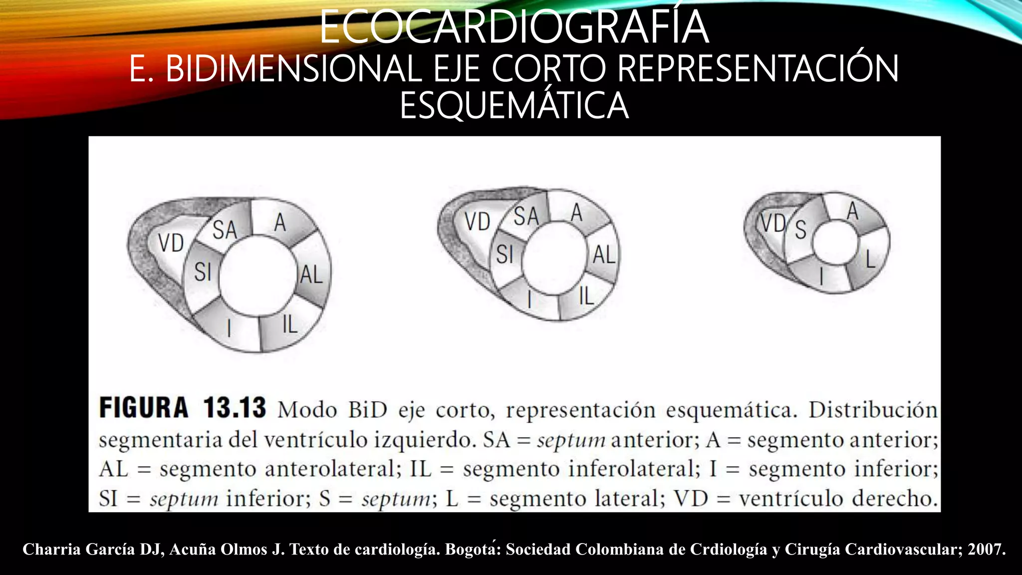 Ecocardiografia modo m, bidimensional y doppler color | PPTX