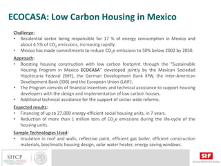 Ecocasa program final november 2013 | PPTX